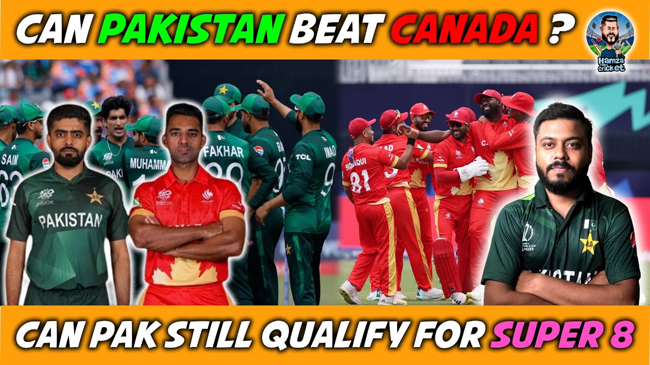 Can PAK beat CANADA | 1 Change in PAK Playing XI vs CAN | PAK Chance in ...