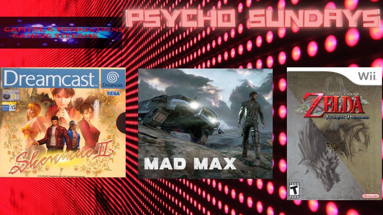 Shenmue II-The Legend Of Zelda TP-Psycho Sundays-CGP Game Streams - YouTube
