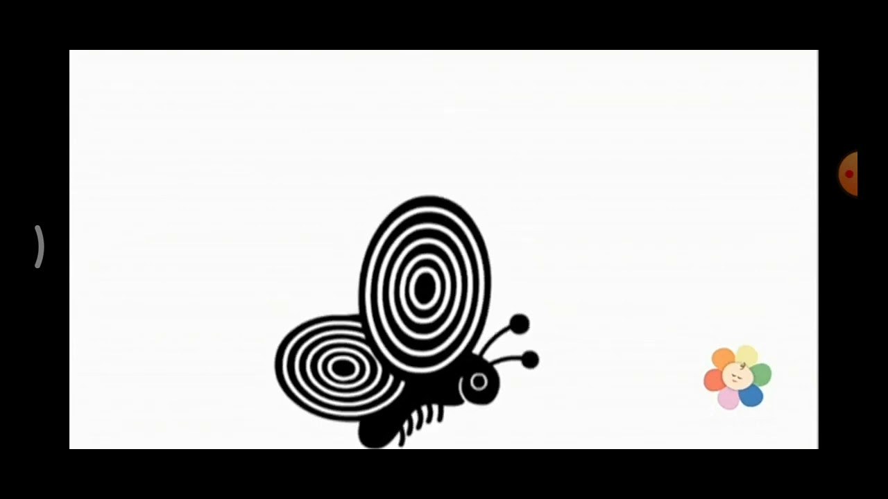 babyfirst black and white butterfly 3 - YouTube