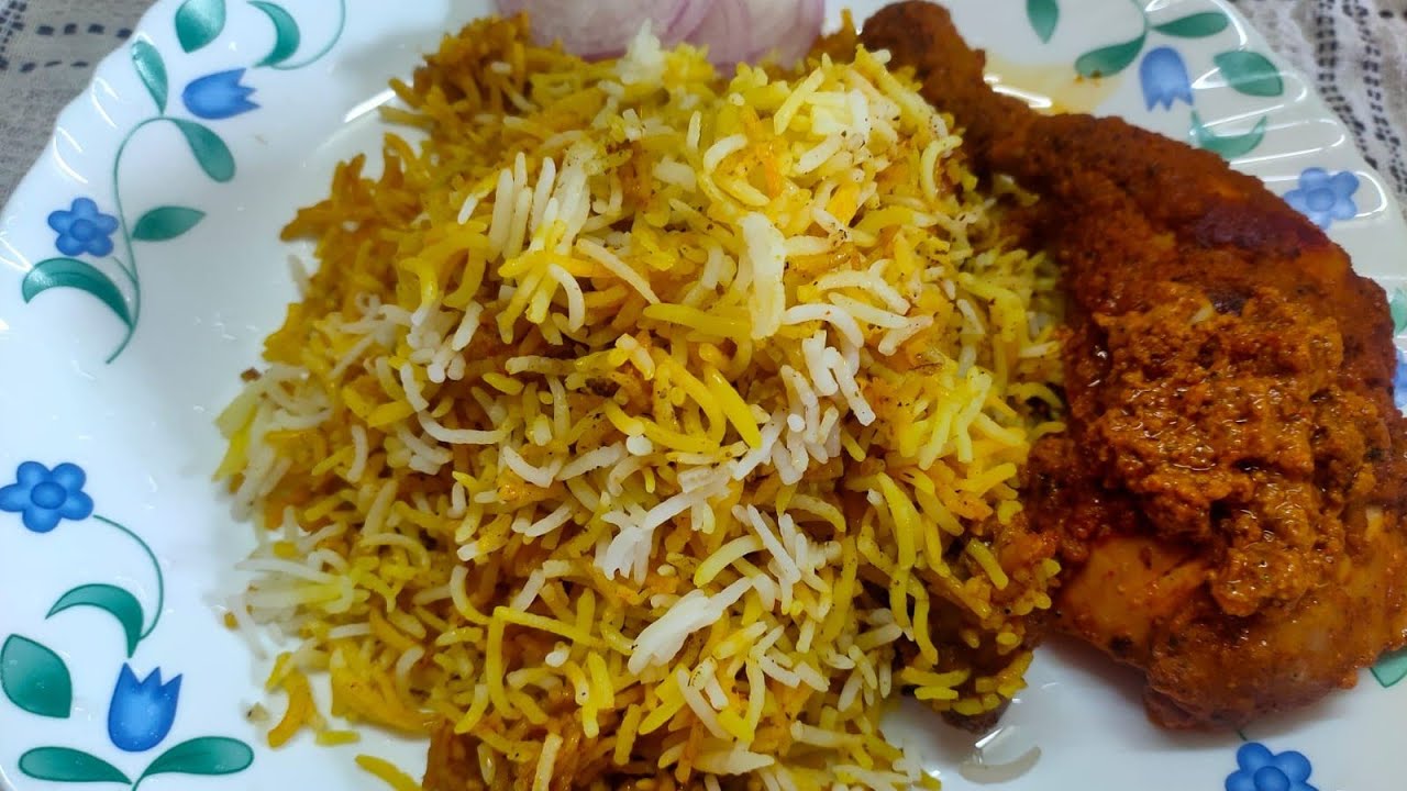 Chicken Biryani and chicken chap recipe.... perfect and juicy chicken ...