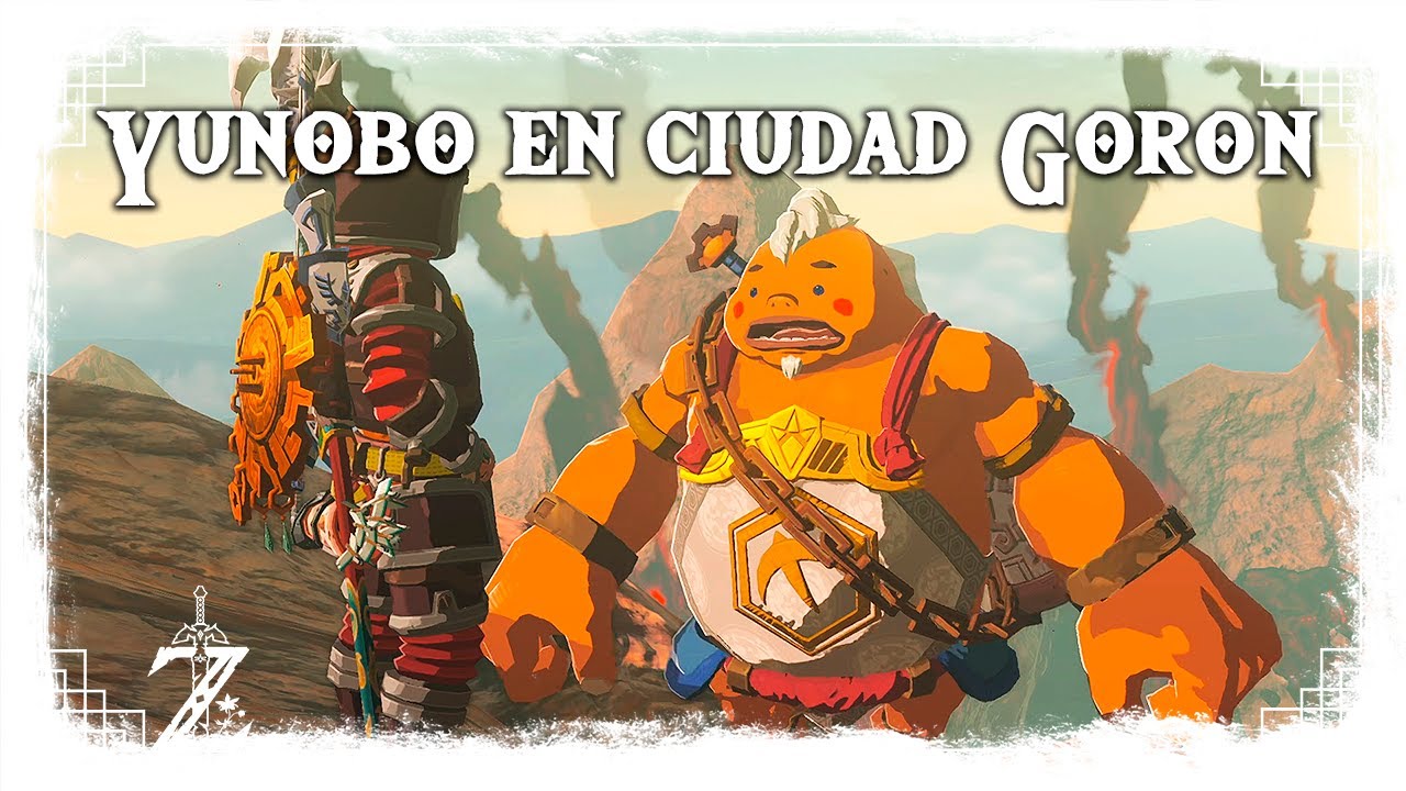 Zelda Tears of the Kingdom - Yunobo, en ciudad Goron - YouTube