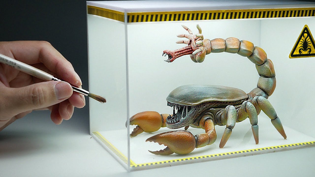 How To Make Alien Scorpion in the Laboratory - YouTube