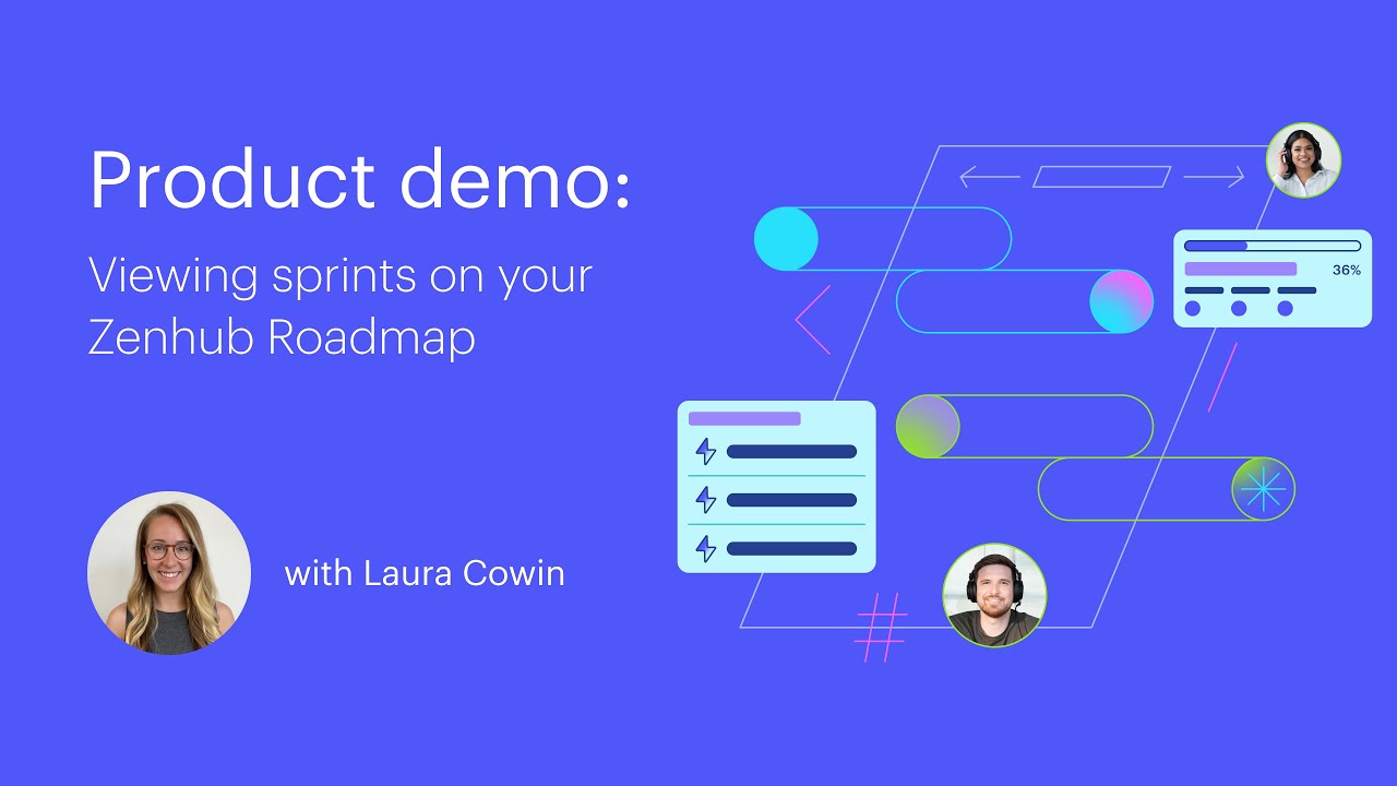 Viewing sprints on your Zenhub roadmap - YouTube
