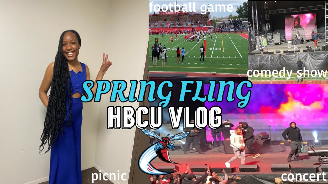 HBCU College Vlog #8 | Delaware State University Spring Fling | Comedy ...