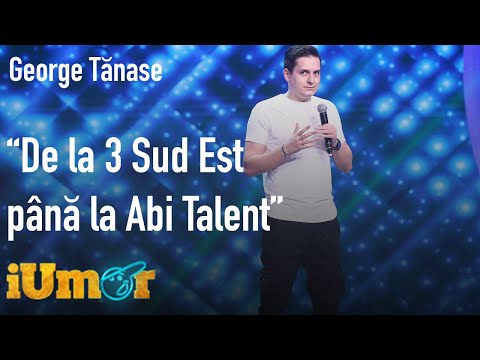 George Tănase, show total pe scena iUmor. Evoluția muzicii de la 3 Sud Est până la Abi Talent
