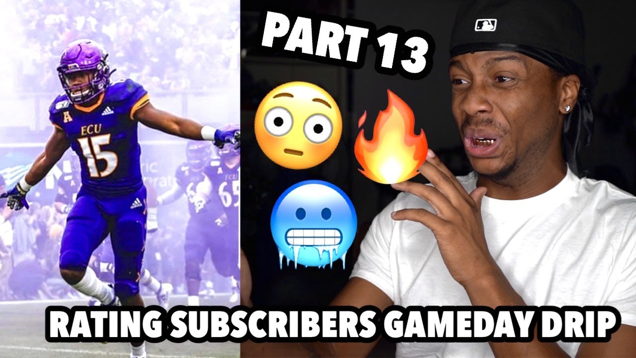 Rating My Subscribers Gameday Football Drip💧🔥 *PART 13🤯* - YouTube