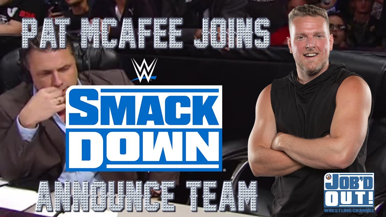 Pat McAfee DEBUTS on WWE Smackdown ANNOUNCE TEAM??! - YouTube