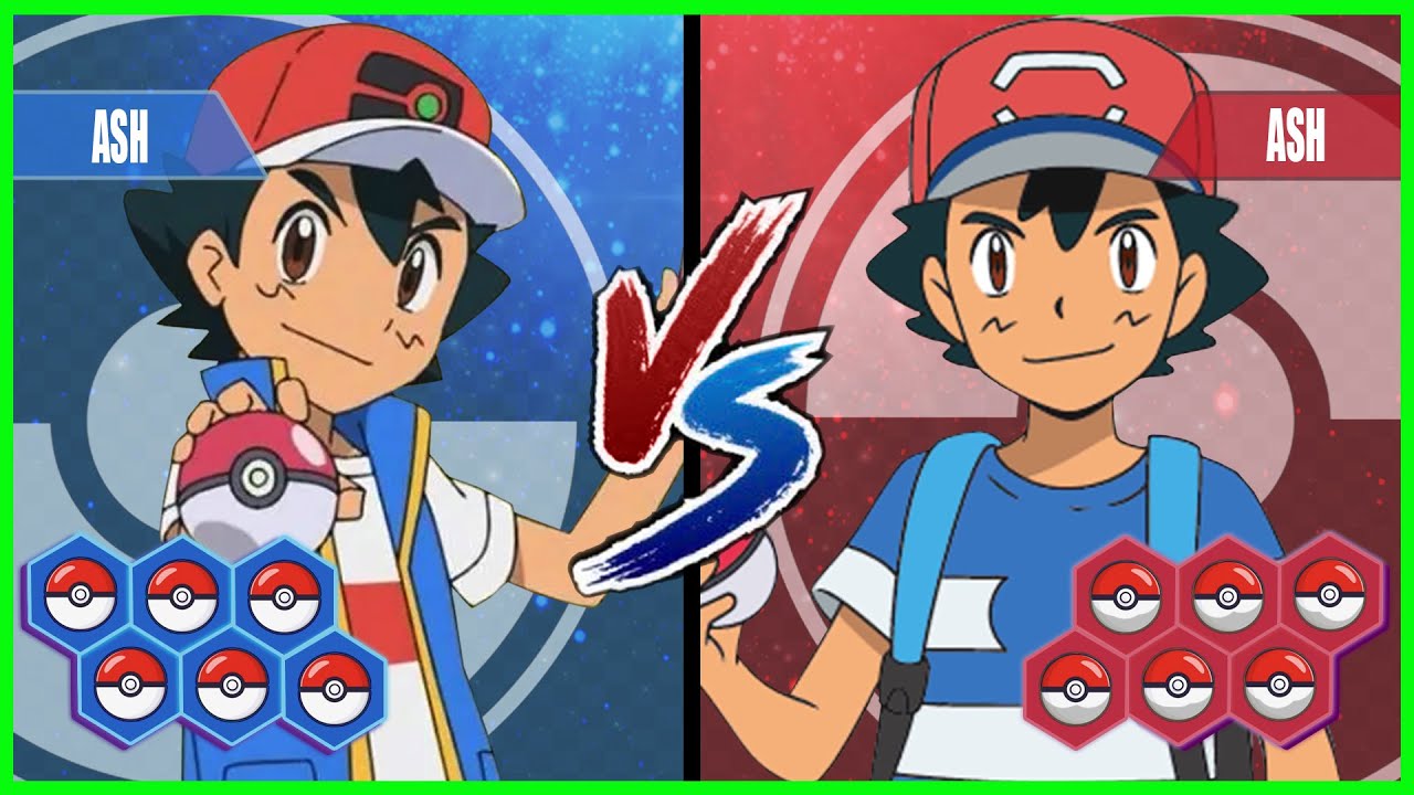 Pokemon Battle Pedia: Ash and Alola Ash (Best Ash Team) - YouTube