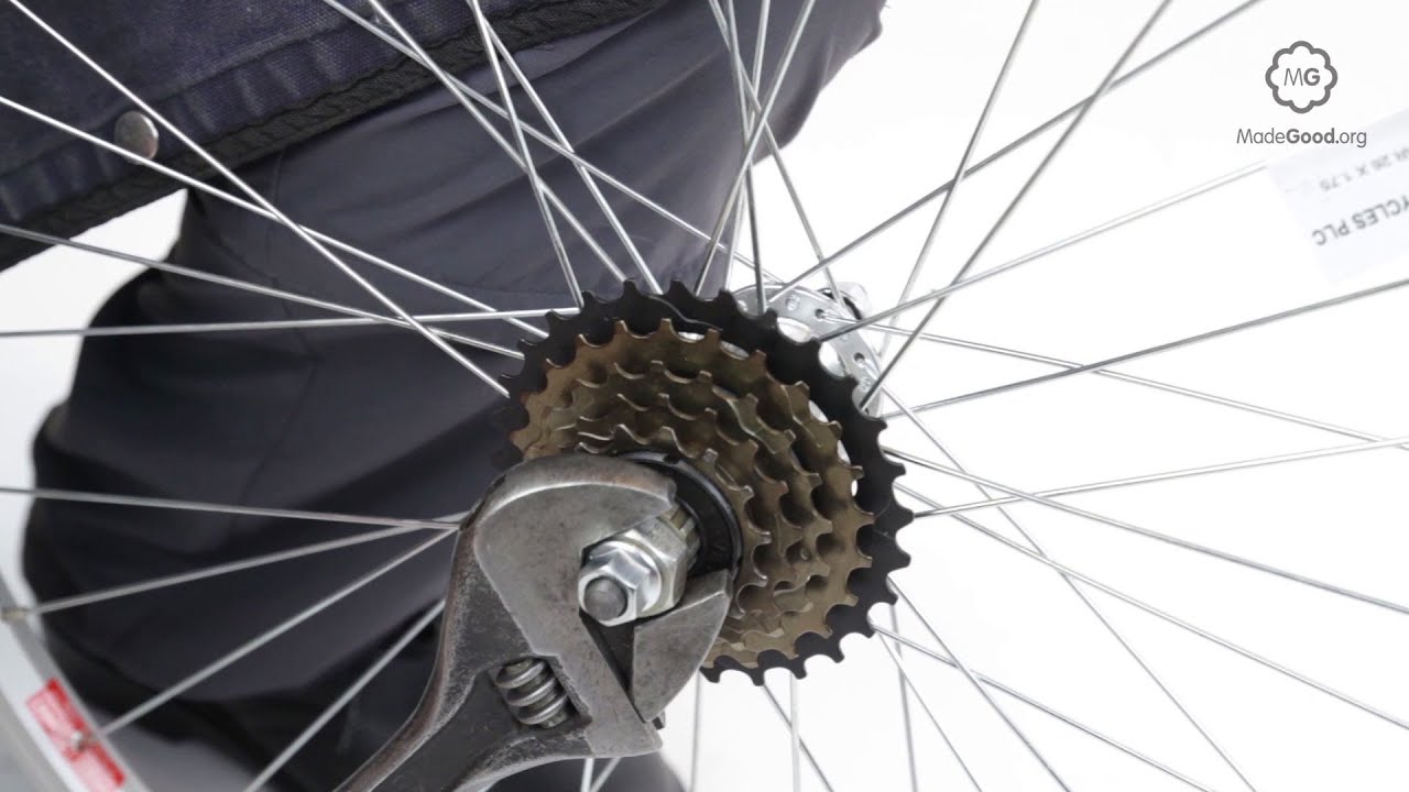Entfernen eines Fahrrad-Freilaufs - YouTube