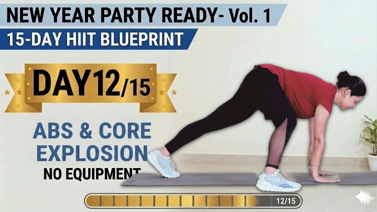NY Party Ready Body - Vol 1 | Day 12/15, Advanced HIIT Exercises 🔥💪 ...