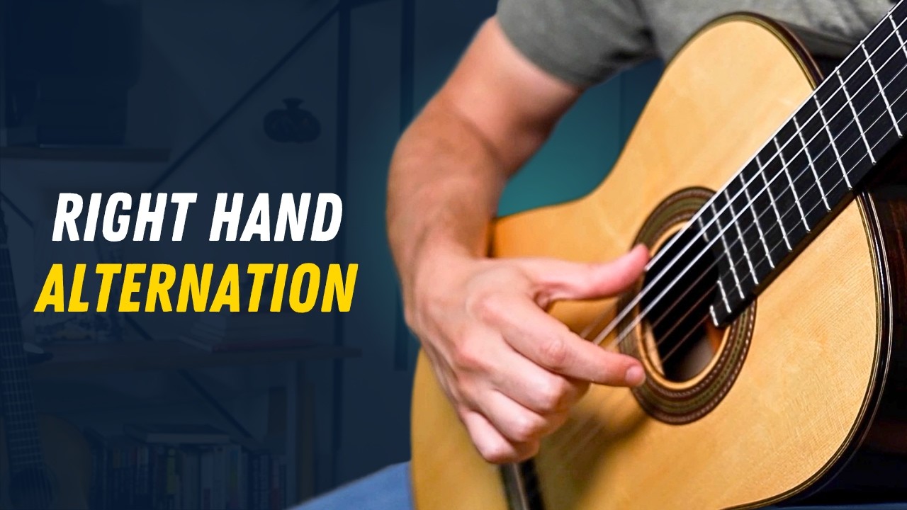 How to Practice i-m Alternation: Right Hand Classical Guitar Exercises ...