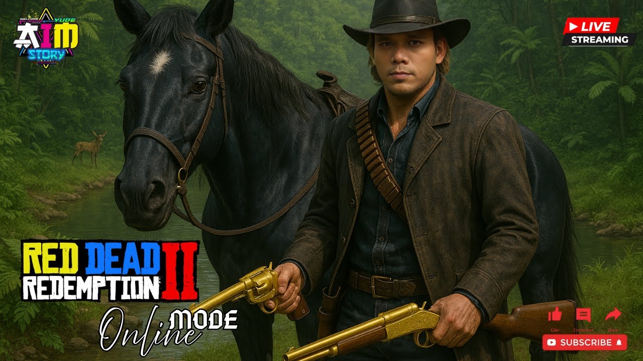 🔴Mengumpulkan GOLD RDR2 online ||subtitle indo|| #rdr2 #aimstory # ...