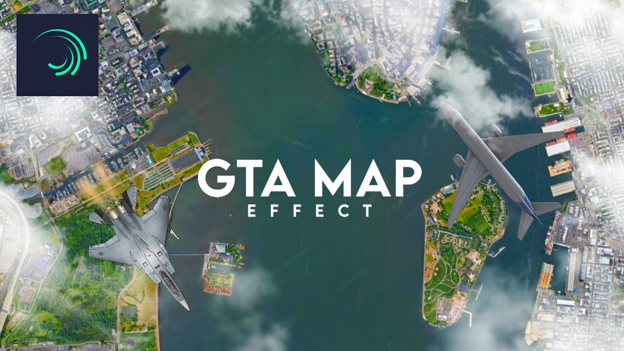 GTA Map Effect in Alight Motion - YouTube