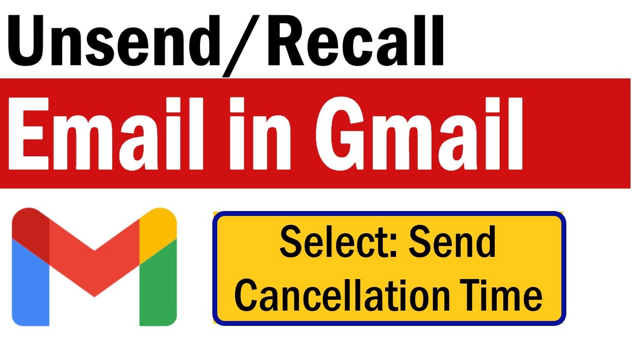 How To Unsend Email in Gmail | How To Recall an Email in Gmail | Gmail ...