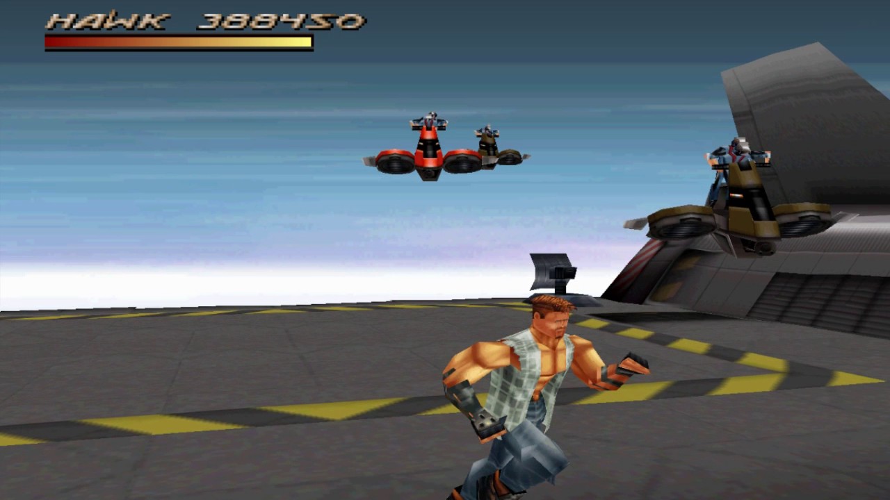 Fighting Force PS1 (Normal Difficulty) - Hawk Manson Playthough ...