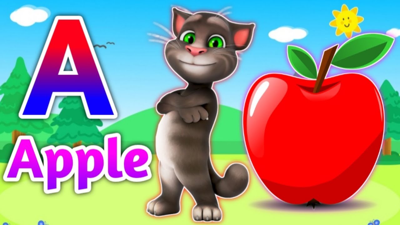 A for apple | अ से अनार | abcd | phonics song | a for apple b for ball ...