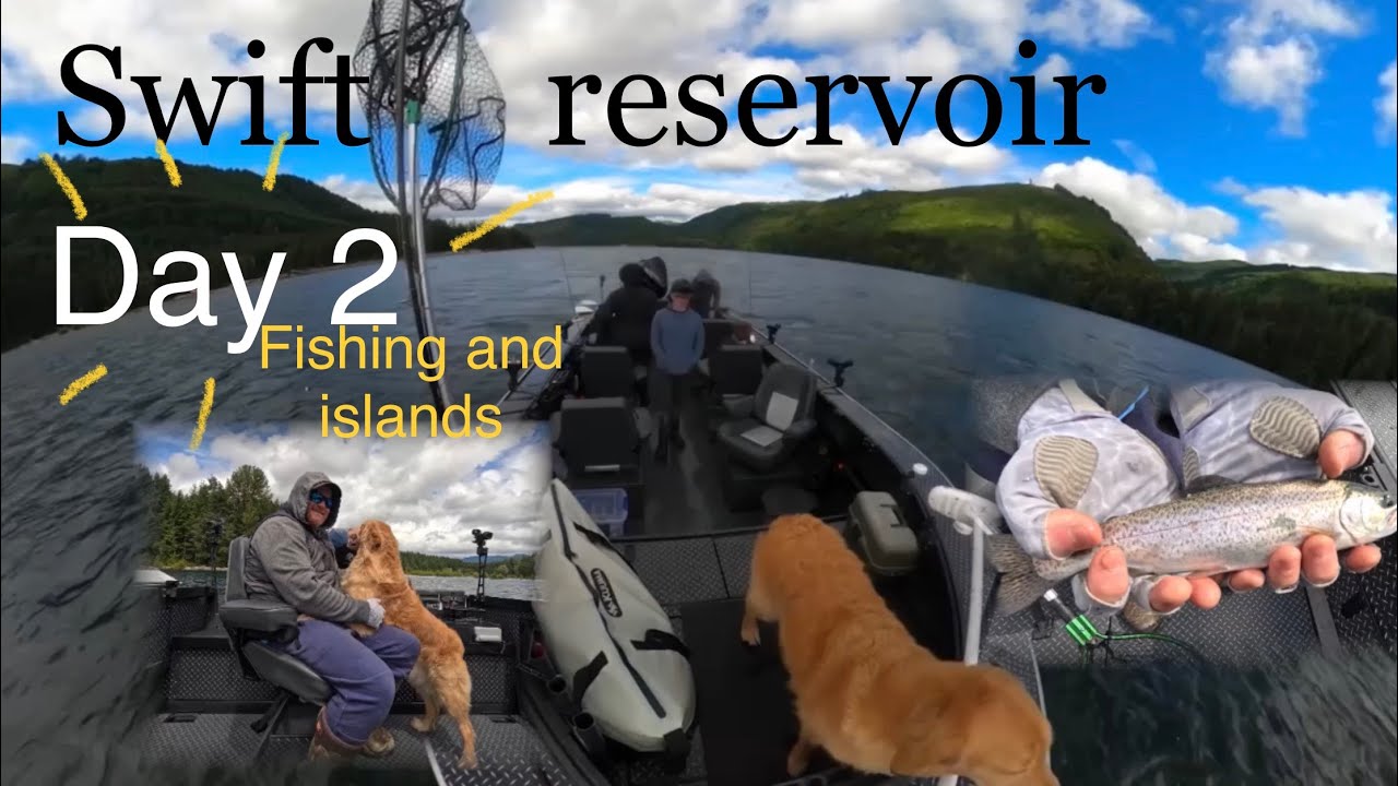 Swift Reservoir adventures (Day 2 Fishing and islands) 2023 - YouTube