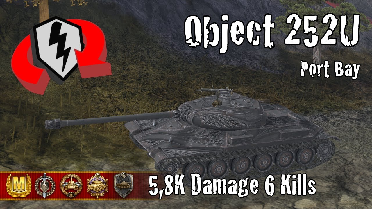 Object 252U | 5,8K Damage 6 Kills | WoT Blitz Replays - YouTube