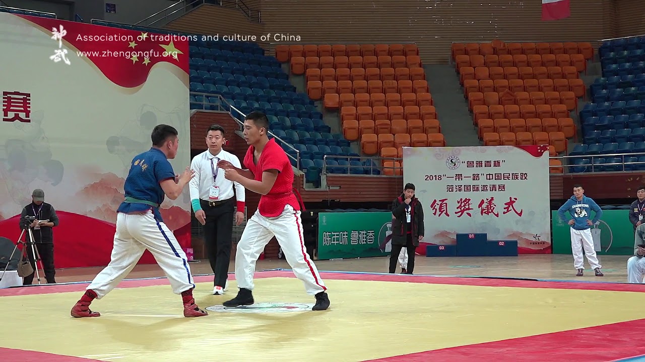 Shuaijiao fights China Heze Shandong men - 2018 (059) - YouTube