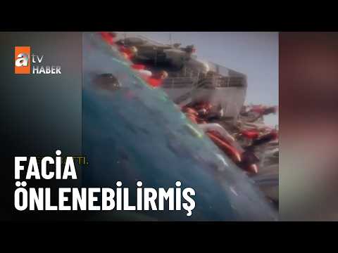 Girne açıklarındaki gemi faciasında kan donduran ihmaller - atv Ana Haber 3 Eylül 2026