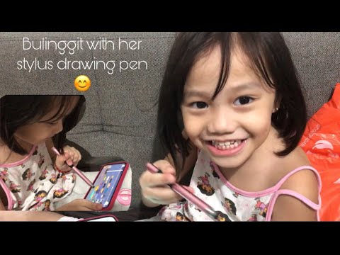 Playing games using stylus drawing pen - YouTube