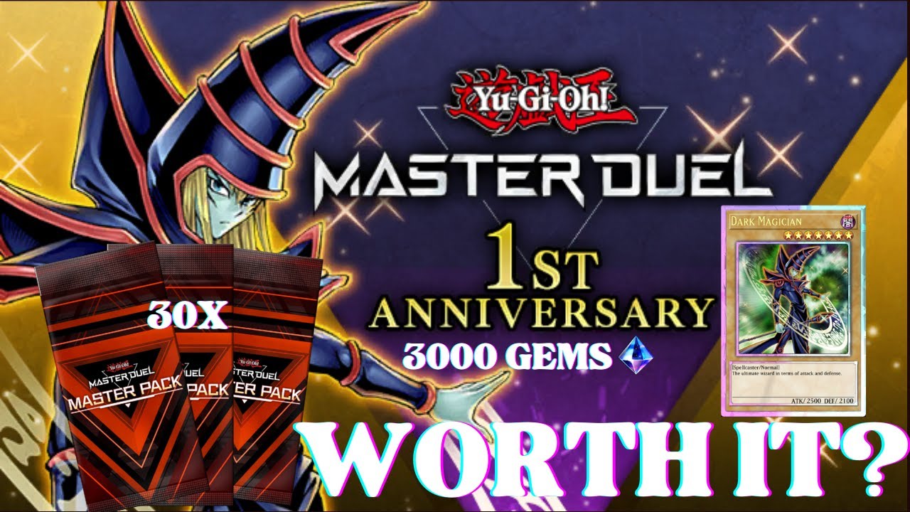 1 YEAR ANNIVERSARY MASTER PACK BUNDLE WORTH IT? LET'S TEST IT! (YU-GI ...
