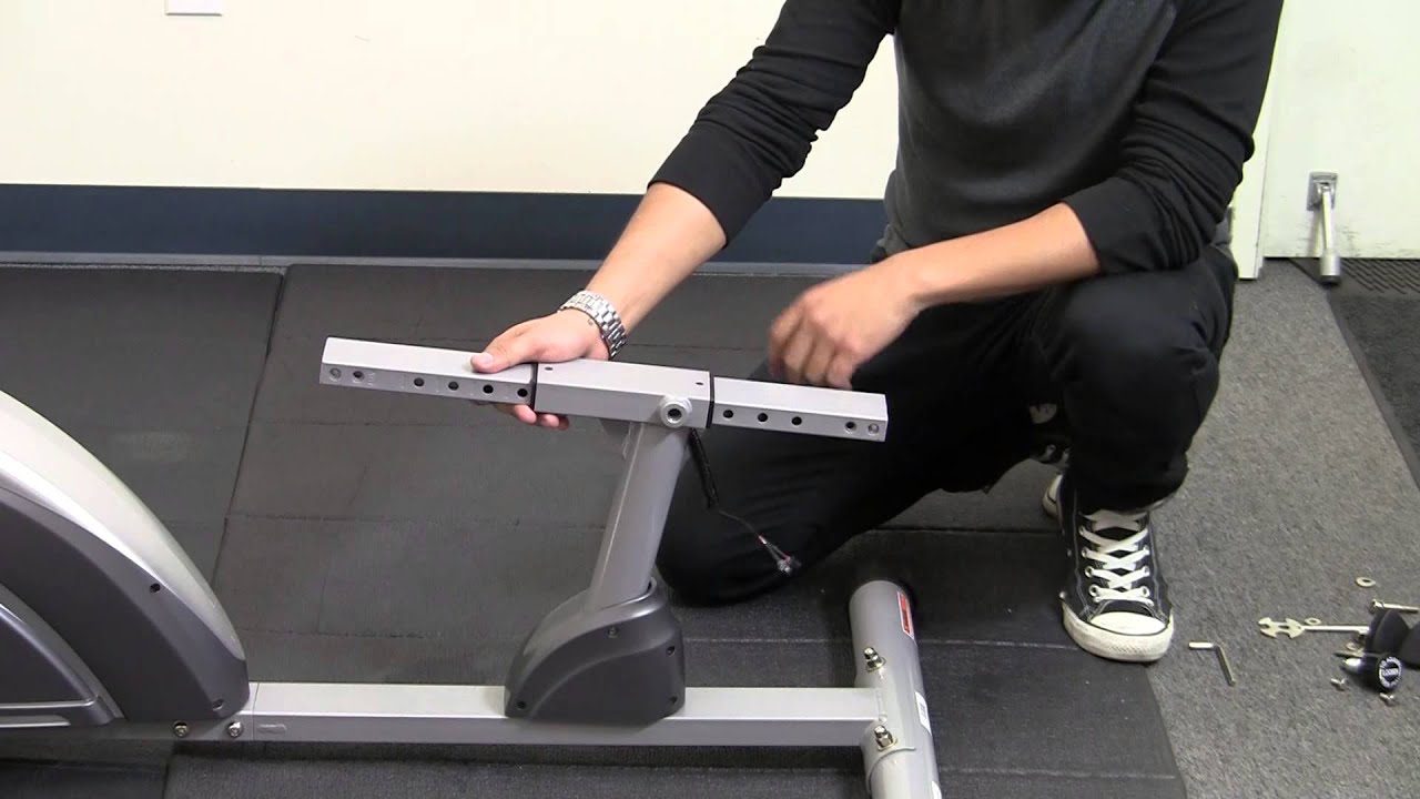 Seat Sliding Tube Assembly - Recumbent Bike - YouTube