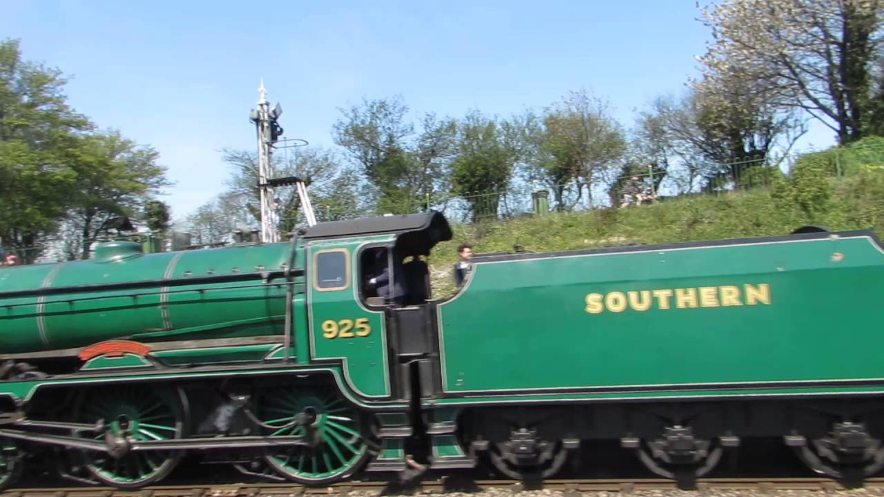 SR V Schools class no 925 Cheltenham Departure Ropley for Alton 8th May ...