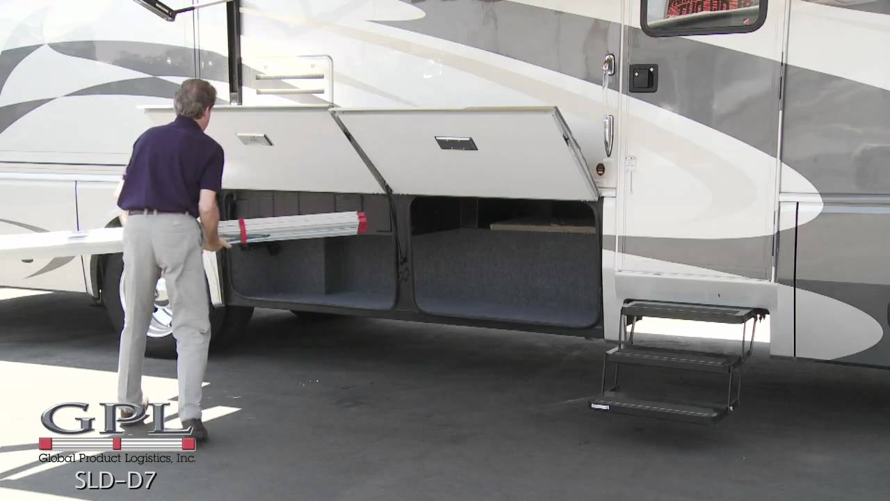 RV 6 Ft. Double Sided Compact Folding Ladder - YouTube