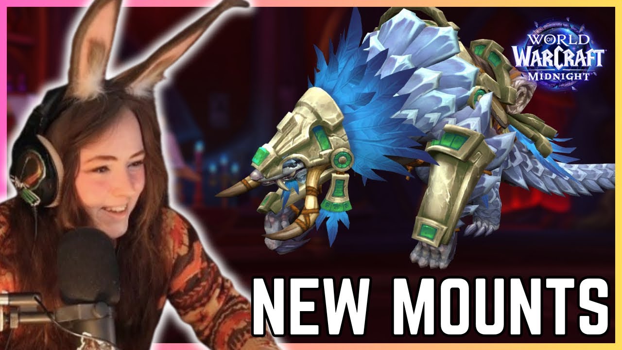WHICH ONE LOOKS BEST? | Zepla checks out New MOUNTS in Midnight [World ...