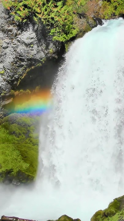 Beautiful natural waterfall sounds. - YouTube