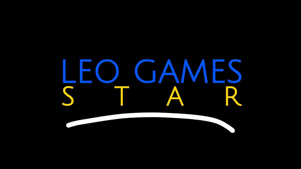 Leo Games Star Logo (2023 2024) - YouTube