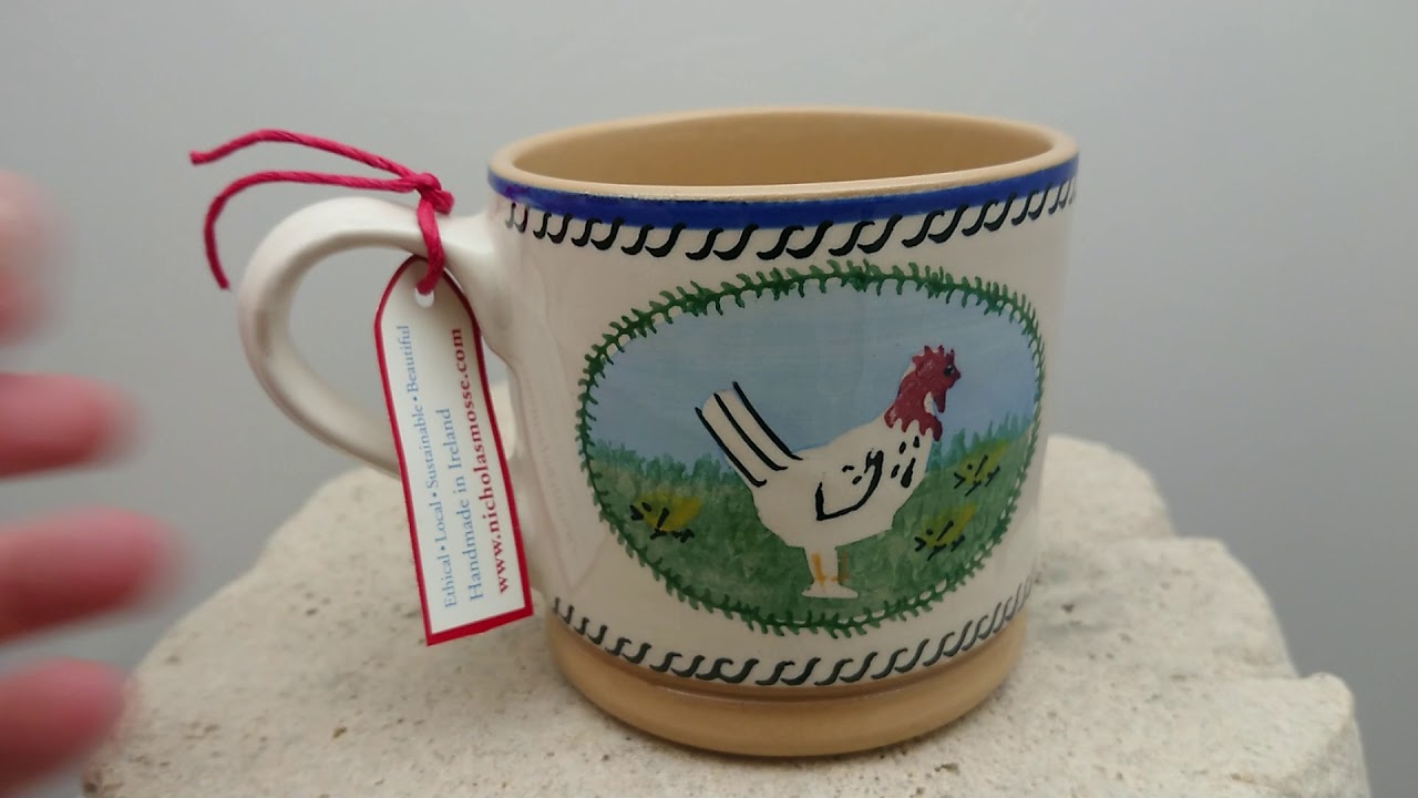 Nicholas Mosse Large Mug Hen - YouTube