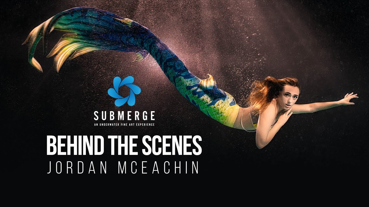 Underwater Photoshoot with Jordan McEachin: MerMagic Con 2021 - YouTube