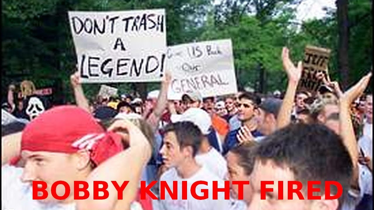 IU Coach Bob Knight Fired & Parent of Student Allegedly Accosted by ...