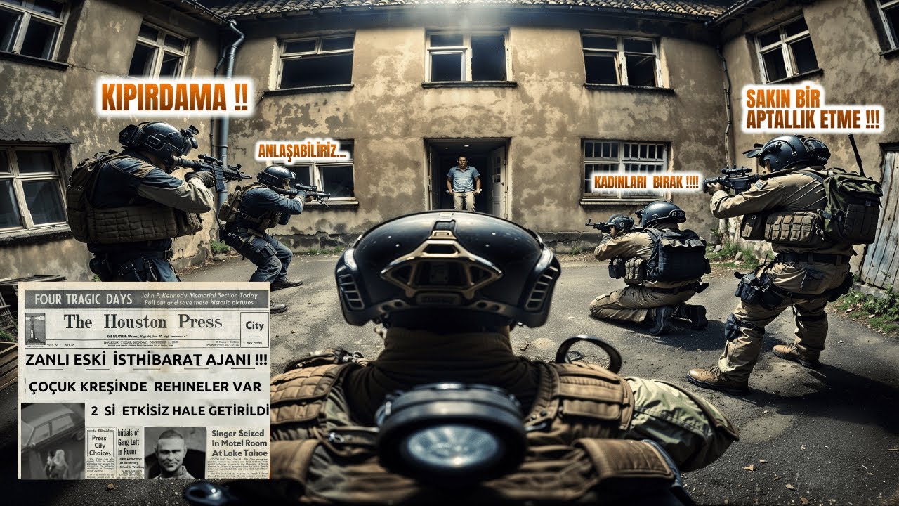KADINLARI REHİNE ALAN CETEYE BASKIN | READY OR NOT - YouTube