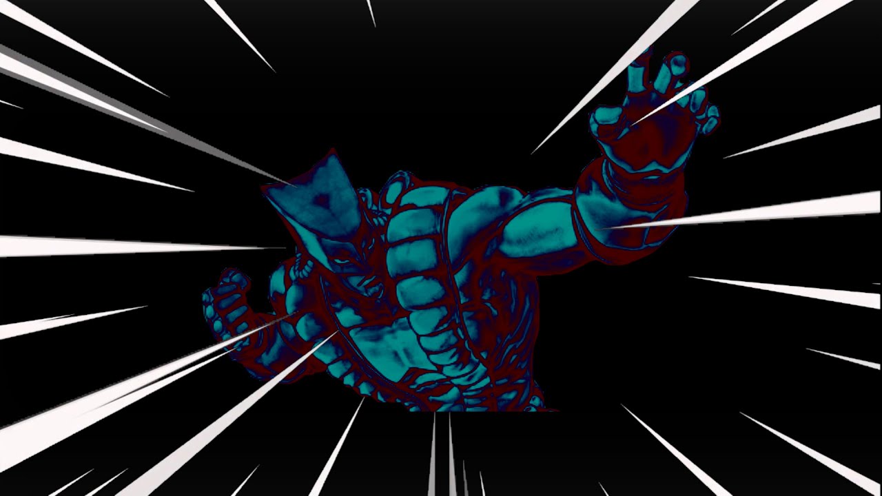 Shadow The World kick barrage | Your bizarre adventure - YouTube