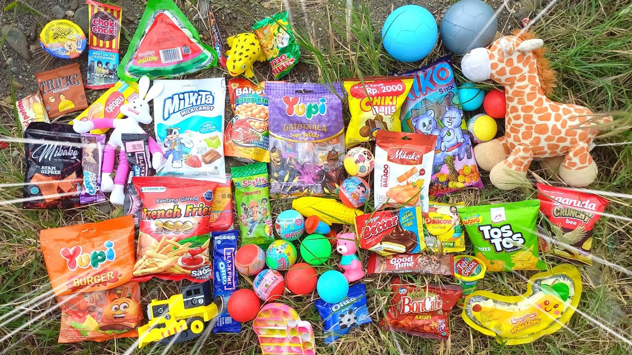 Hunting jajanan snack seru permen milkita yupi oreoblackpink ...