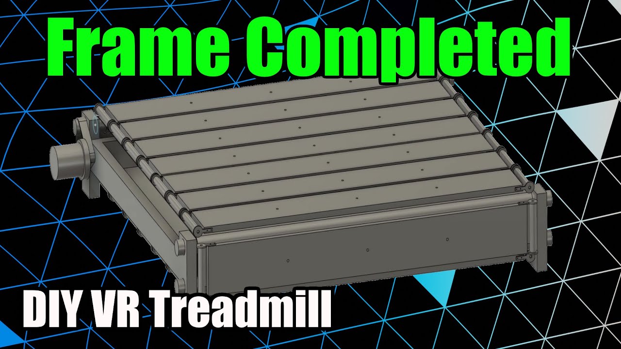 Frame Completed?! Build log 8 VR Treadmill - YouTube
