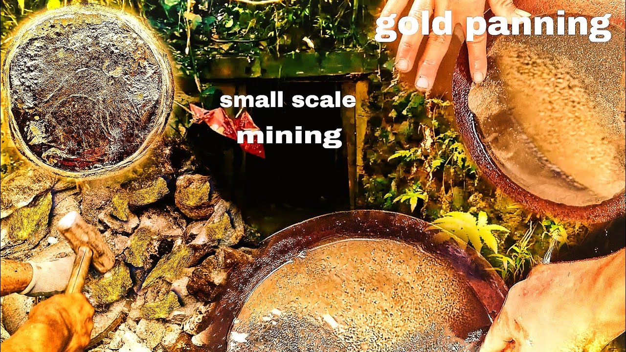 GOLD RUSH//SMALL SCALE MINING//GOLD PROCESSING//BUHAY MINERO - YouTube