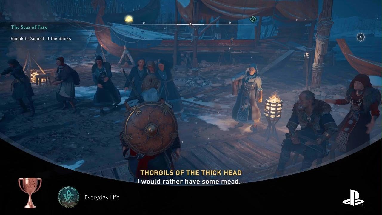 Assassin's Creed Valhalla - Everyday Life (BRONZE) - YouTube
