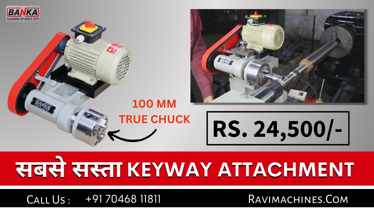 Key Way Attachment Working Video | Heavy Cut | Rs.19900 | BANKA +91 ...