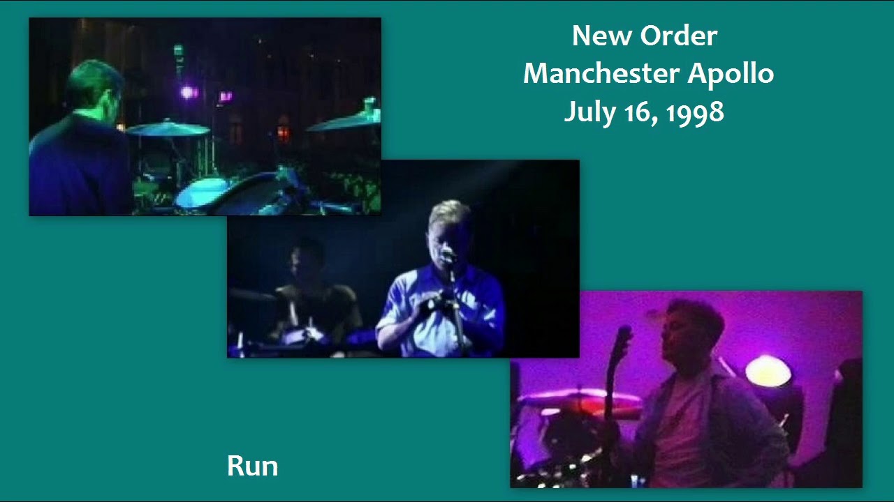 New Order - Run / In A Lonely Place live @ Apollo, Manchester - 16 July ...