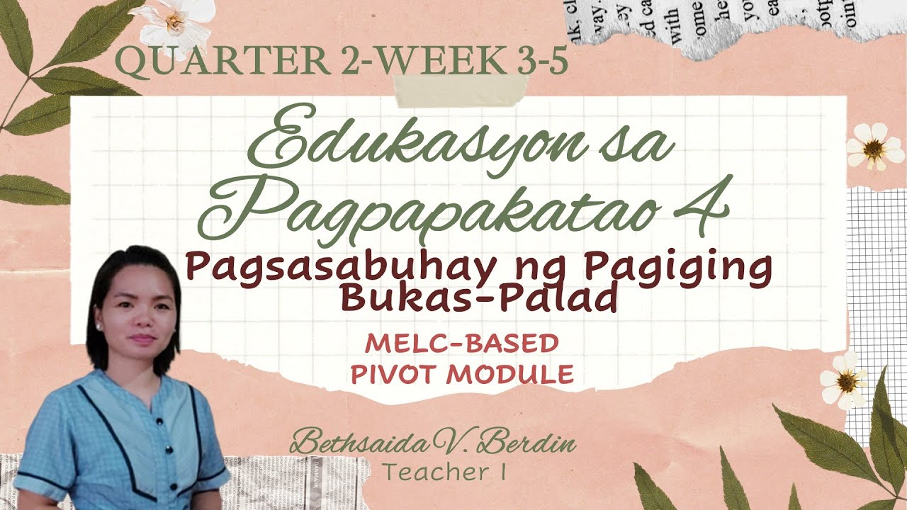 Pagsasabuhay ng Pagiging Bukas-Palad - YouTube
