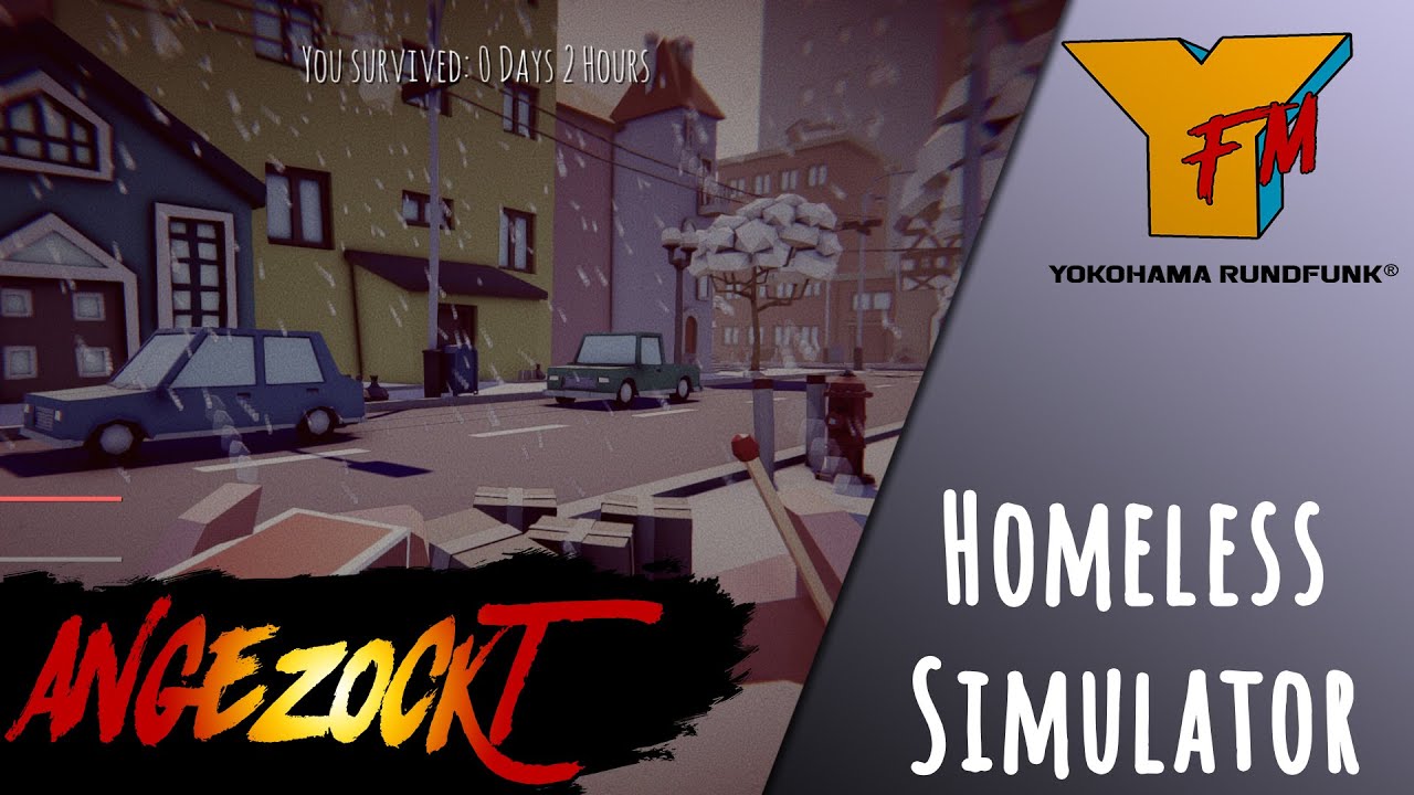 DAS LEBEN EINES OBDACHLOSEN! | HOMELESS SIMULATOR | ANGEZOCKT - YouTube