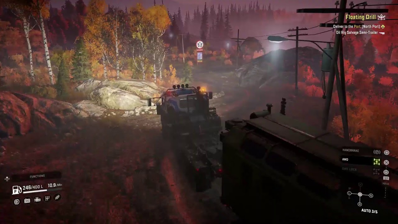 Snow Runner game play Ps4 PRO - YouTube