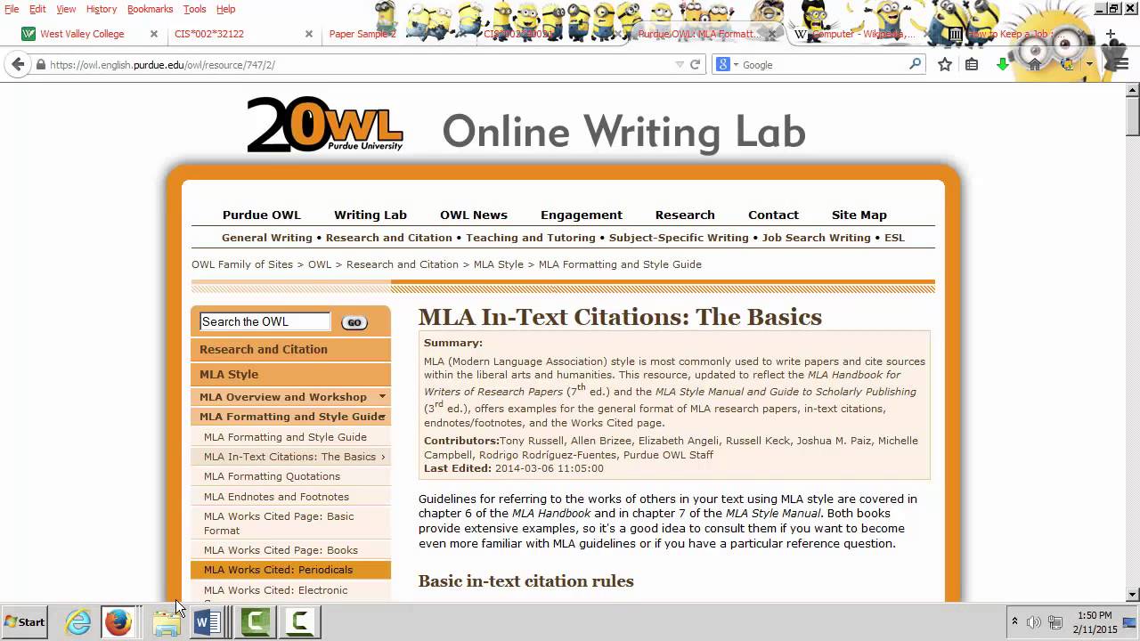 MLA_format - YouTube