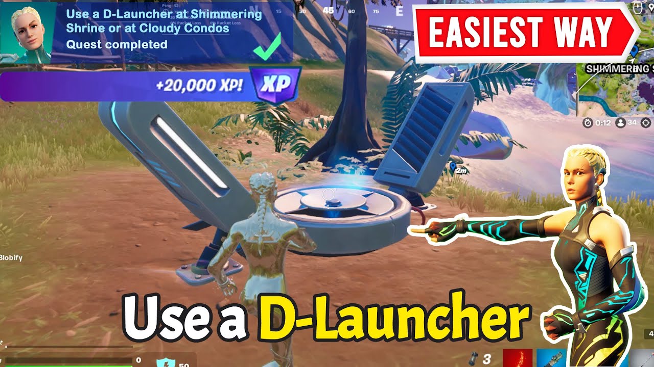 How to Use a D-Launcher at Shimmering Shrine or at Cloudy Condos ...