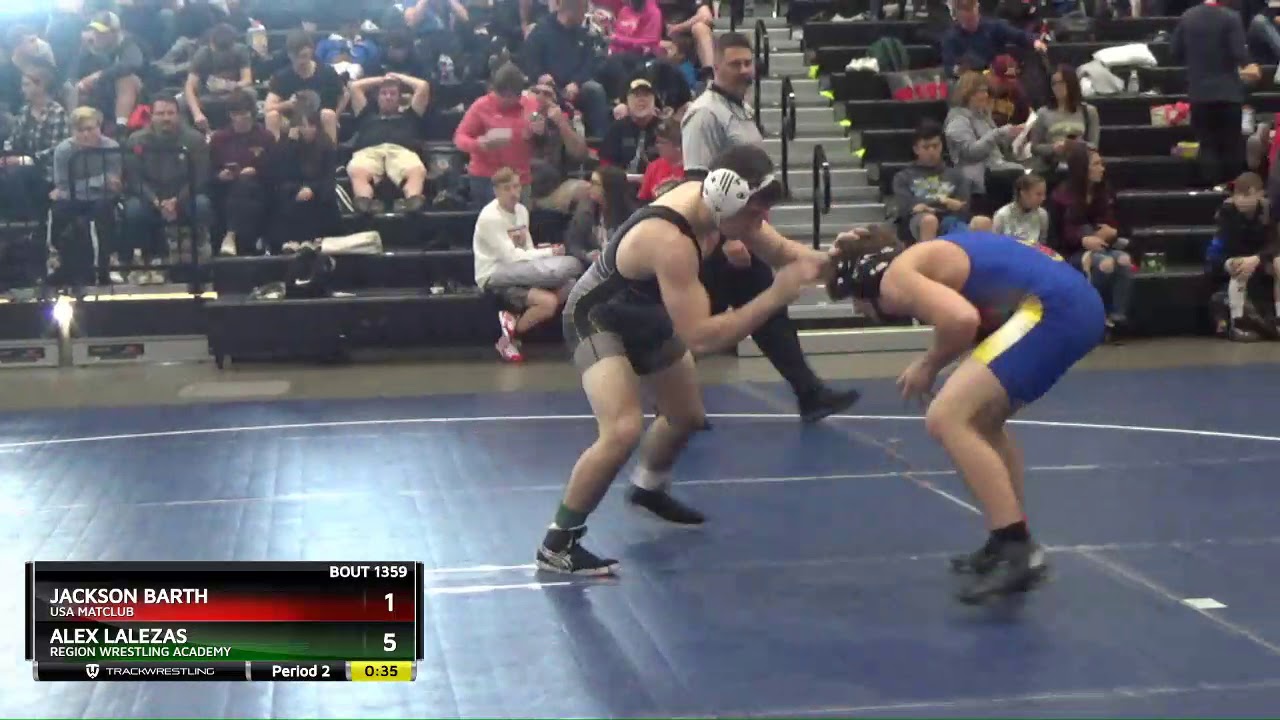 High School (11th - 12th Grade) 132 Alex Lalezas Region Wrestling ...