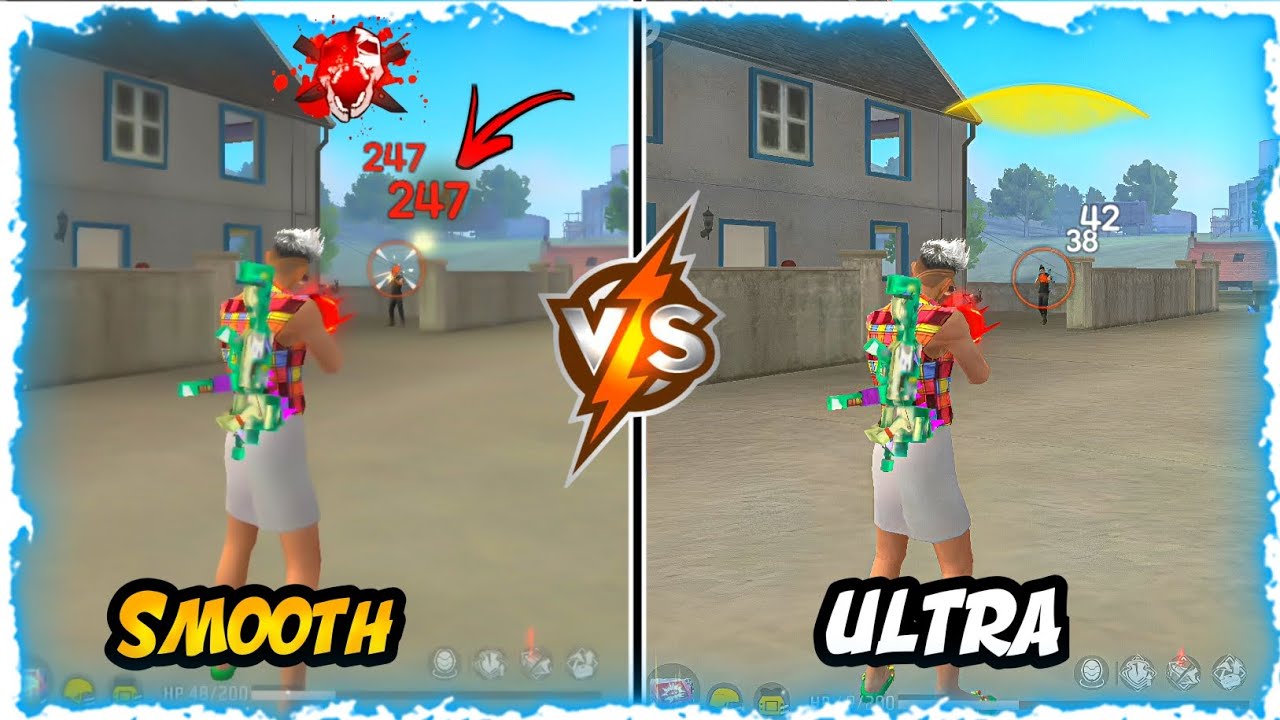 Smooth Vs Ultra Graphics || Secret Graphics For Headshot 🤯 - YouTube